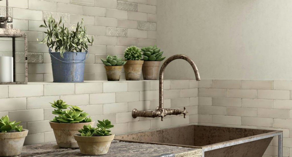 RAGNO PORCELANATO AZULEJO EDEN COTONE | Galería Viterra