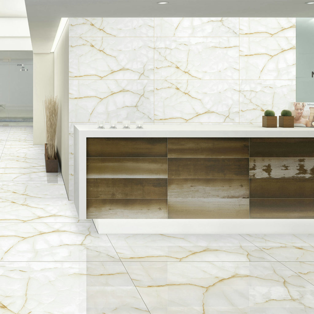 VARMORA PORCELANATO MAJESTIC ONYX PULIDO | Galería Viterra