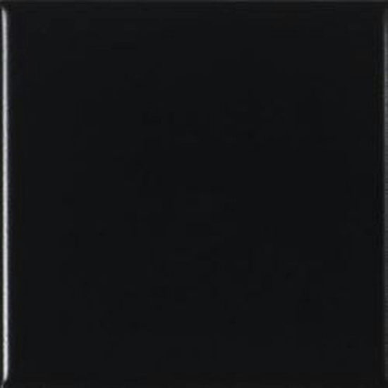 VIVES AZULEJO CERÁMICO NEGRO MATE | Galería Viterra