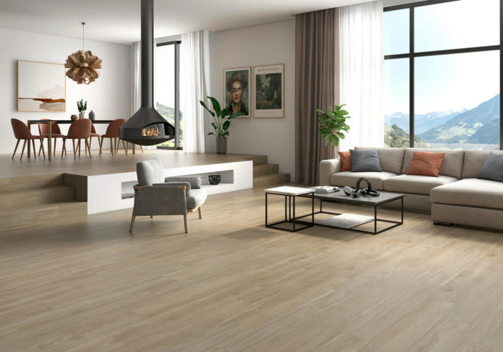 GEOTILES PORCELANATO SLIM BYRON TAN MATE RECT | Galería Viterra