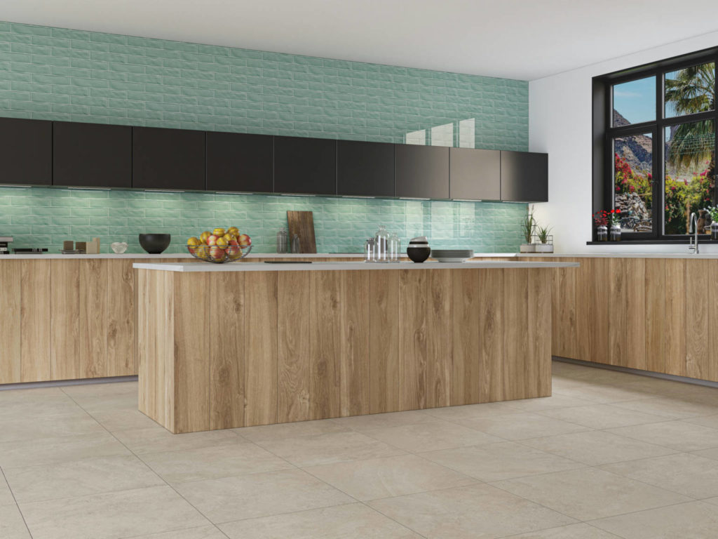 ECOCERAMIC AZULEJO BRONX TURQUESA | Galería Viterra