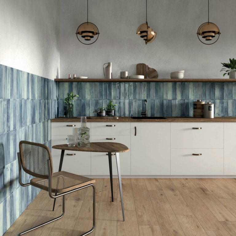 RUBIERA PORCELANATO AZULEJO LIVING BLUE | Galería Viterra